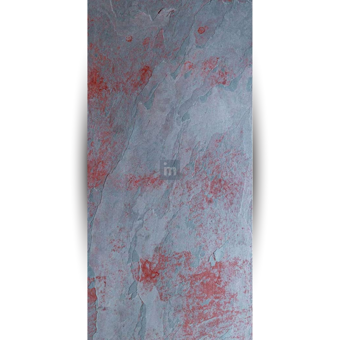 SLATE K. BLACK RED - STONE VENEER – Materialin
