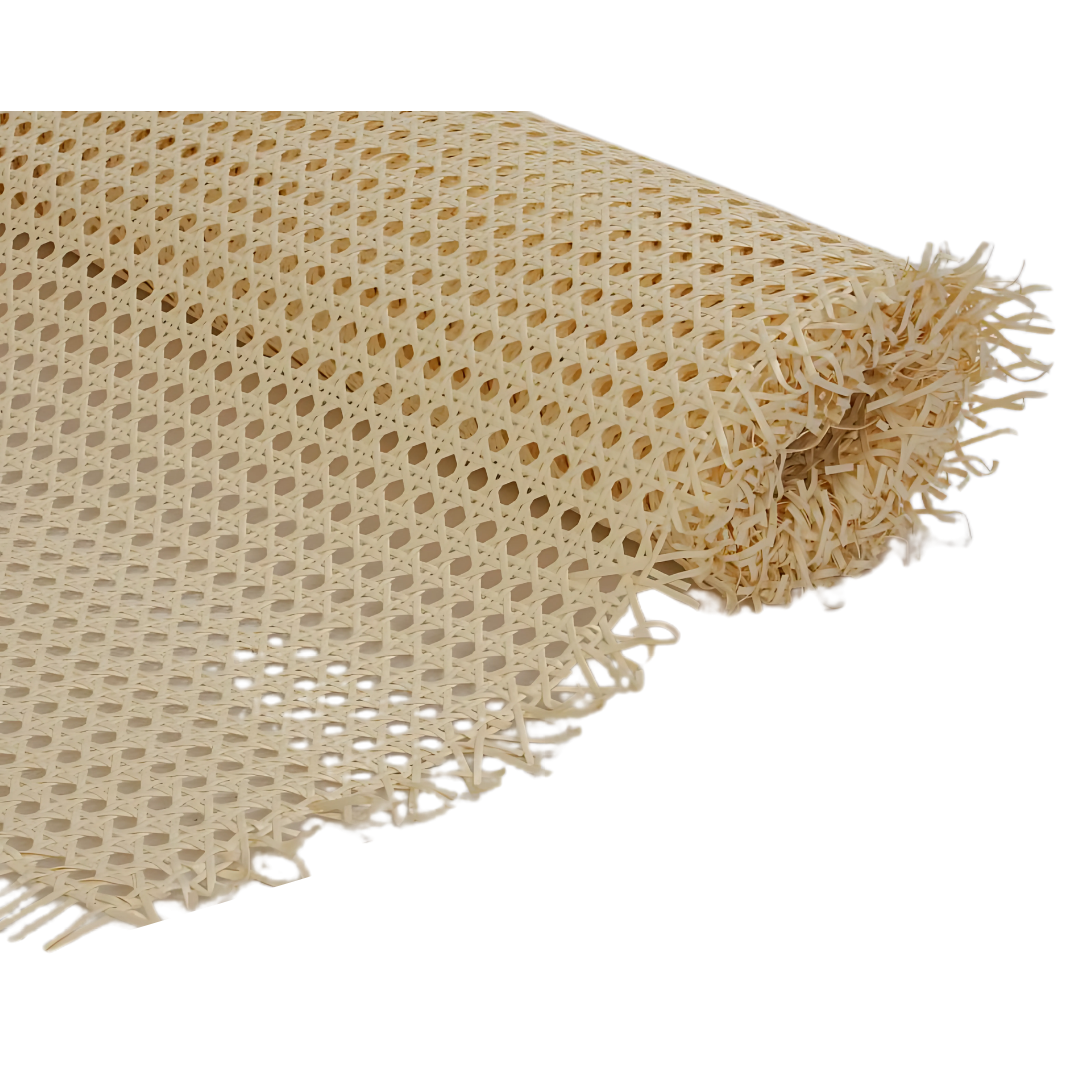 GL- 1501 STAR EYE PVC WHITE - RATTEN CANE - 2FT WIDTH X 16.3FT LENGTH ...