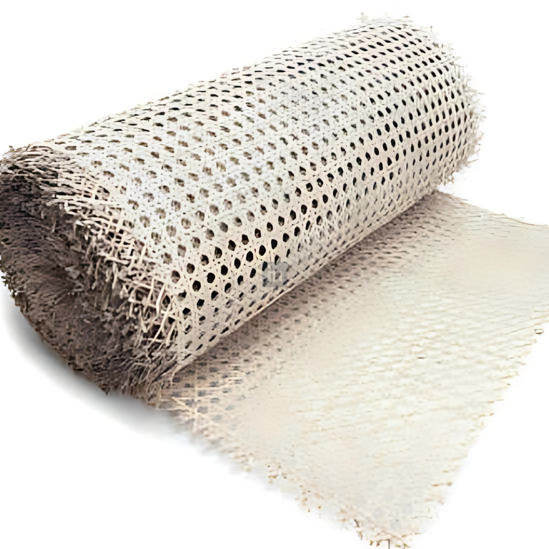 WHITE COLOUR - RATTEN CANE WEBBING – Materialin